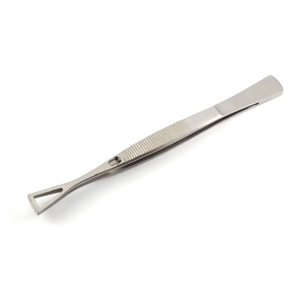 Ear Piercing Tweezer With Lock - CAESAR LOOKS